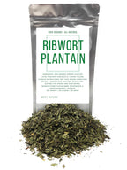Organic Ribwort Plantain herbal infusion