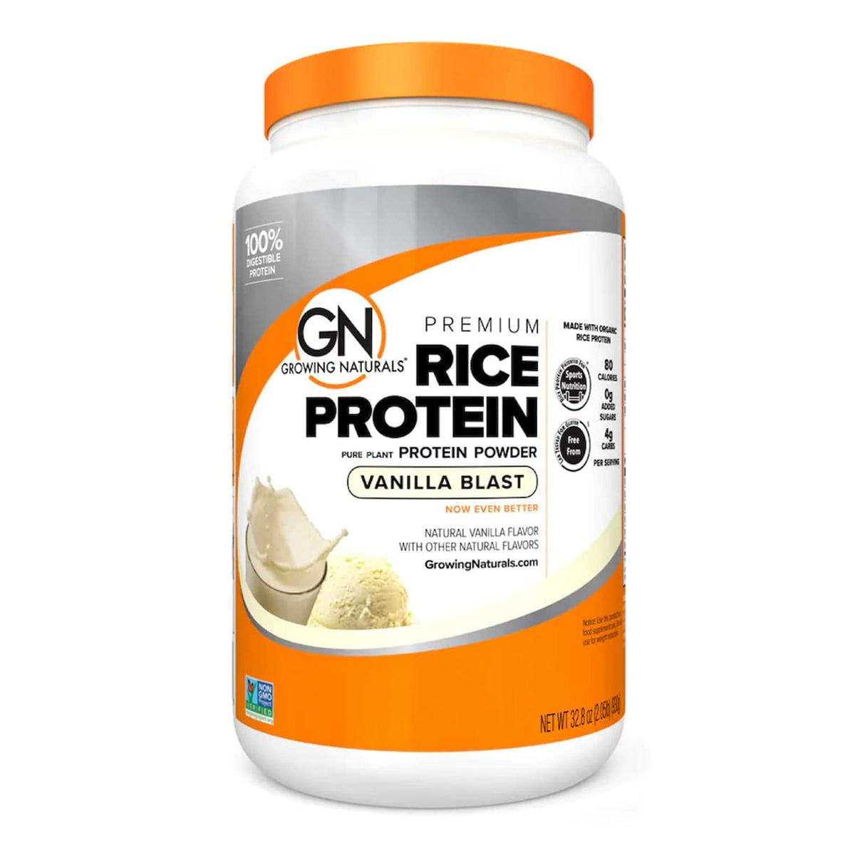 Organic rice protein powder vanilla
