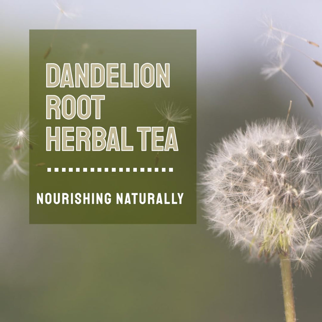 Organic roasted dandelion burdock tea