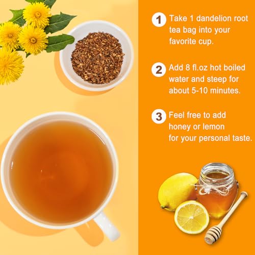 organic roasted dandelion root tea
