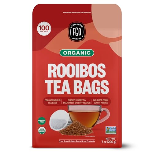 organic rooibos tea bags