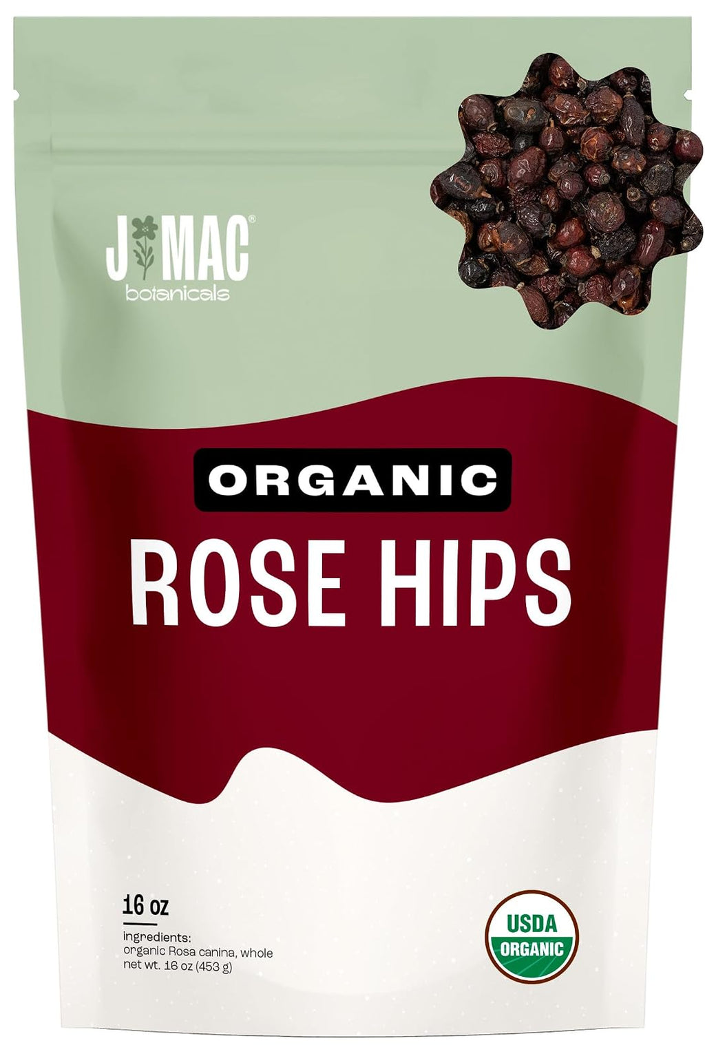 organic rose hips herbal tea