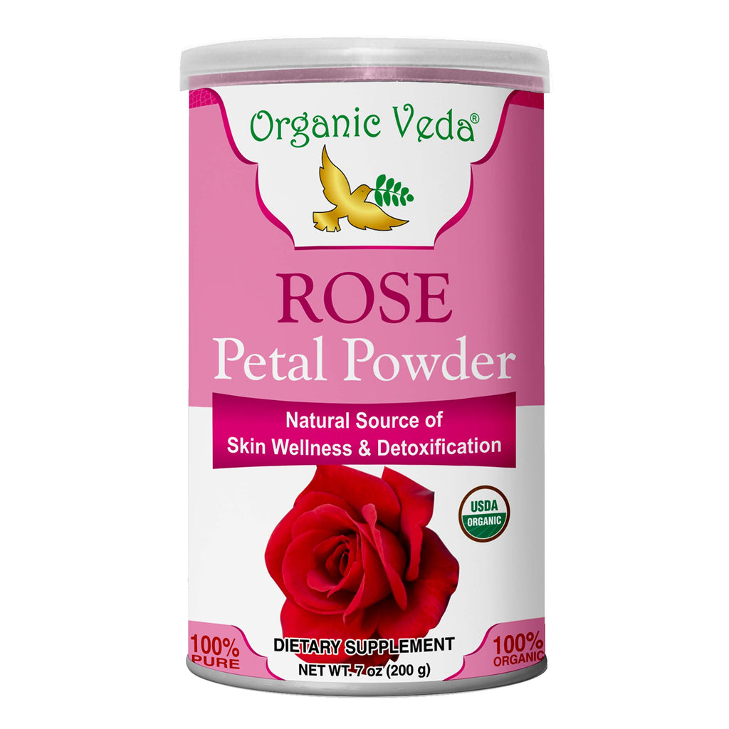 organic rose petal powder benefits
