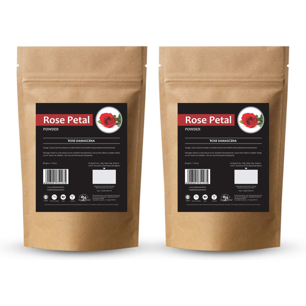 organic rose petal powder for smoothies