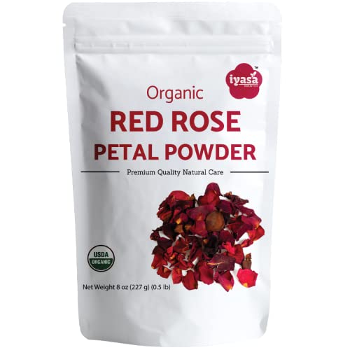 organic rose petal powder for tea