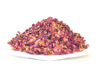 Organic rose petals for calming tea