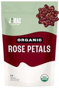 organic rose petals for herbal tea