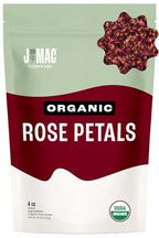 organic rose petals for herbal tea