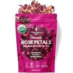 organic rose petals for tea
