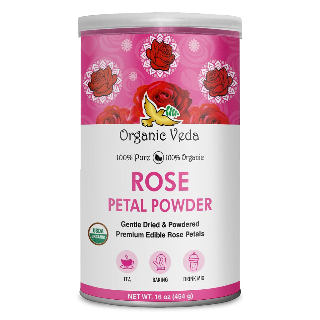 organic rose petals powder for tea