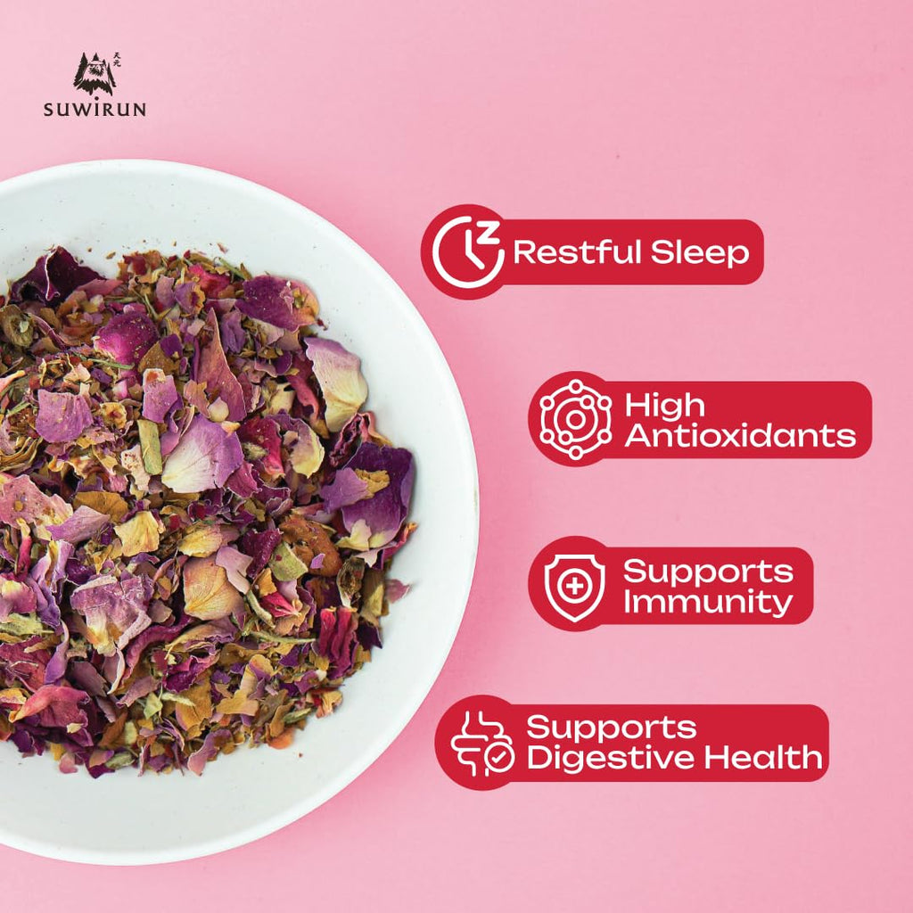 organic rose tea for wellness