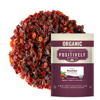 organic rosehips herbal tea blend