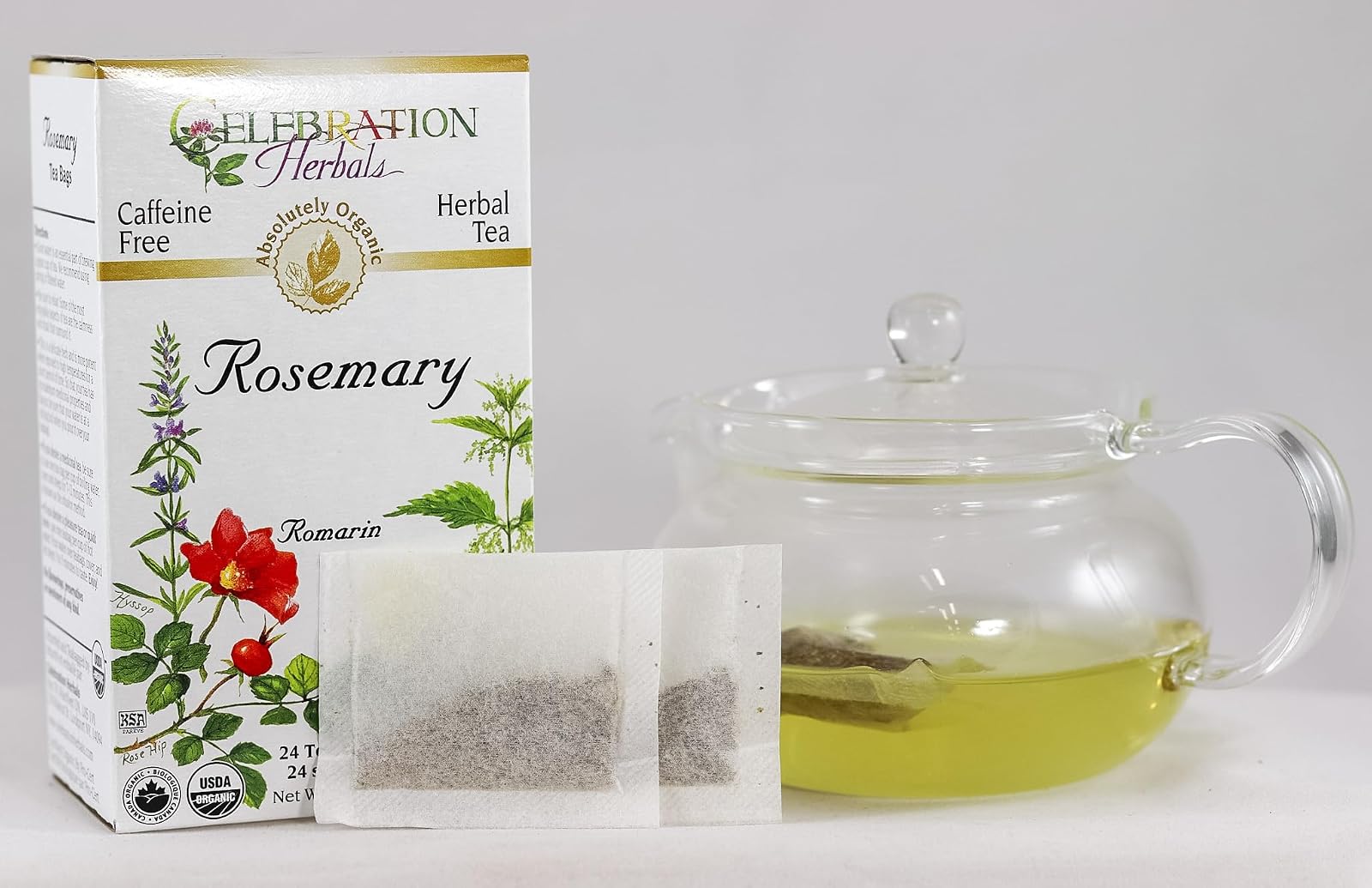organic rosemary tea for digestive health