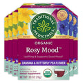organic rosy mood herbal tea