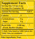 organic royal jelly health supplement
