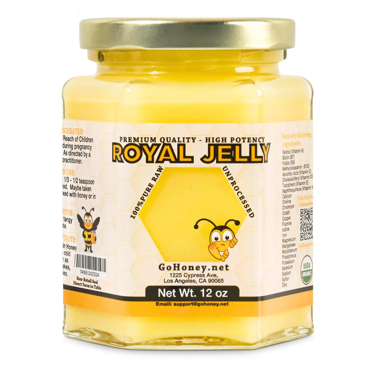 organic royal jelly multivitamin