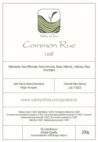 organic rue herb for wellness