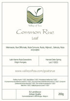 organic rue herb for wellness