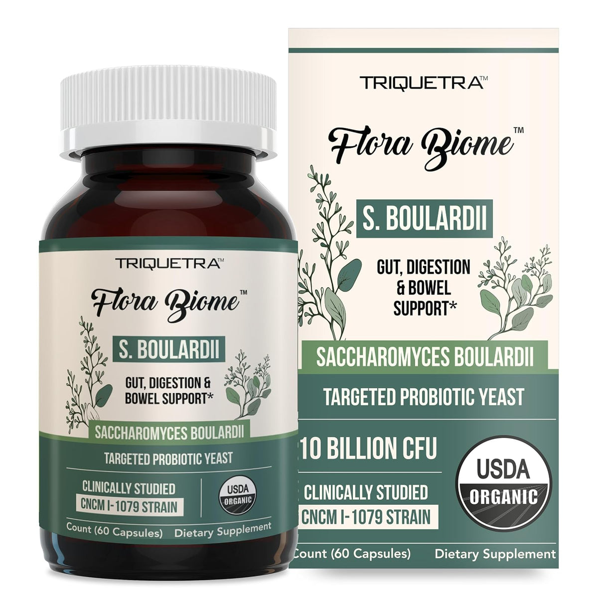 Organic Saccharomyces Boulardii capsules