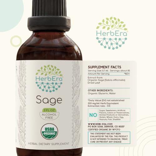 organic sage supplement for everyday use