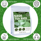 Organic sage tea for relaxation