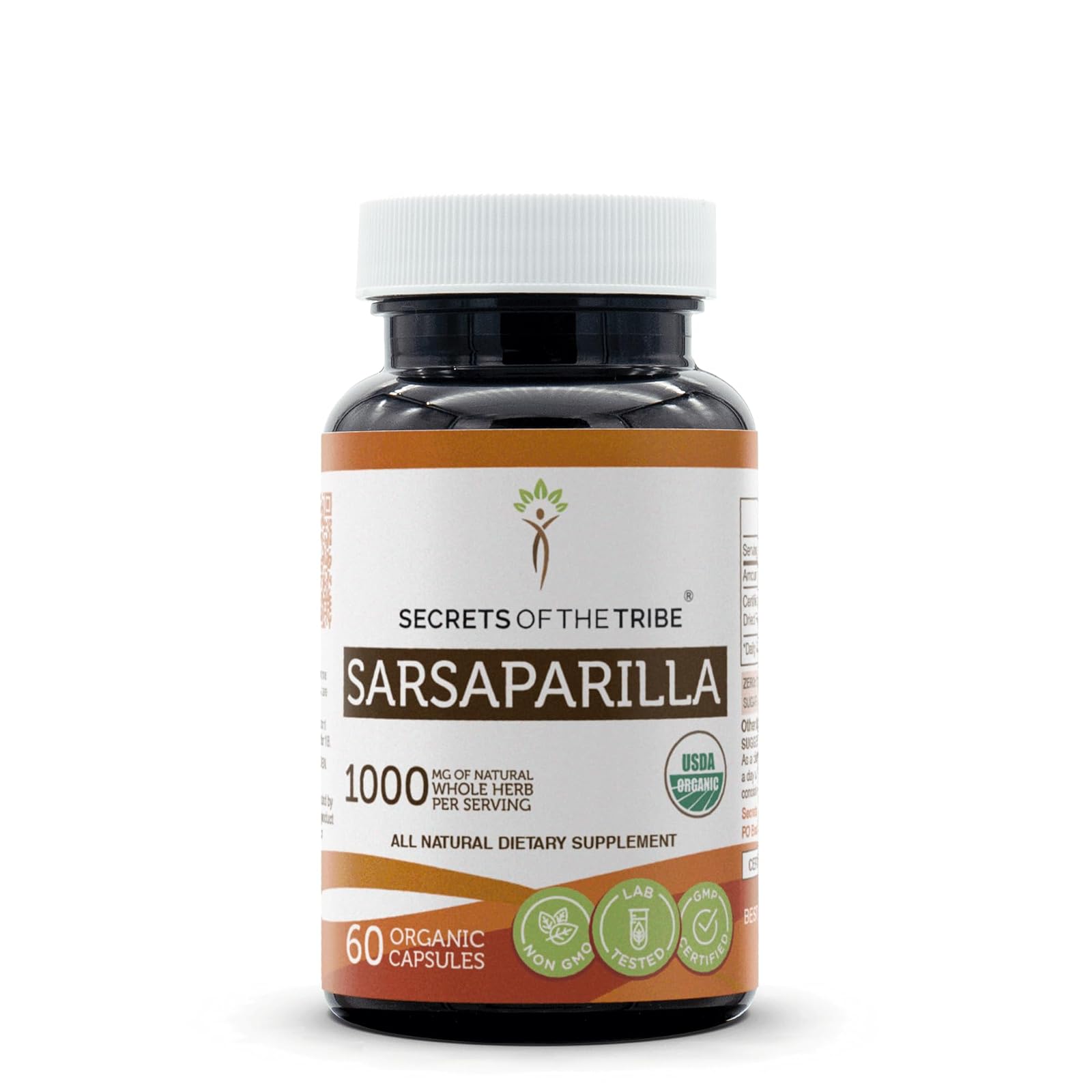 organic sarsaparilla capsules for health
