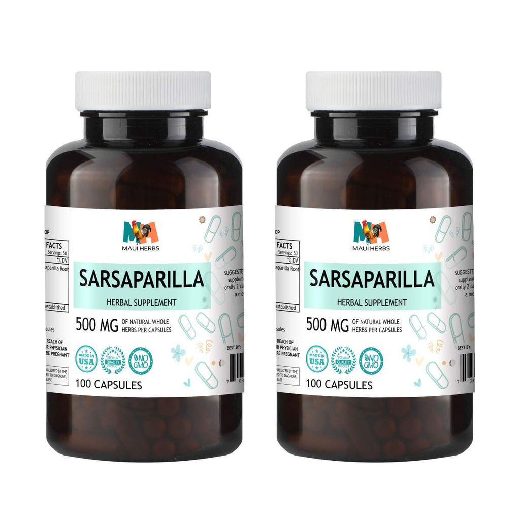 organic sarsaparilla capsules for wellness