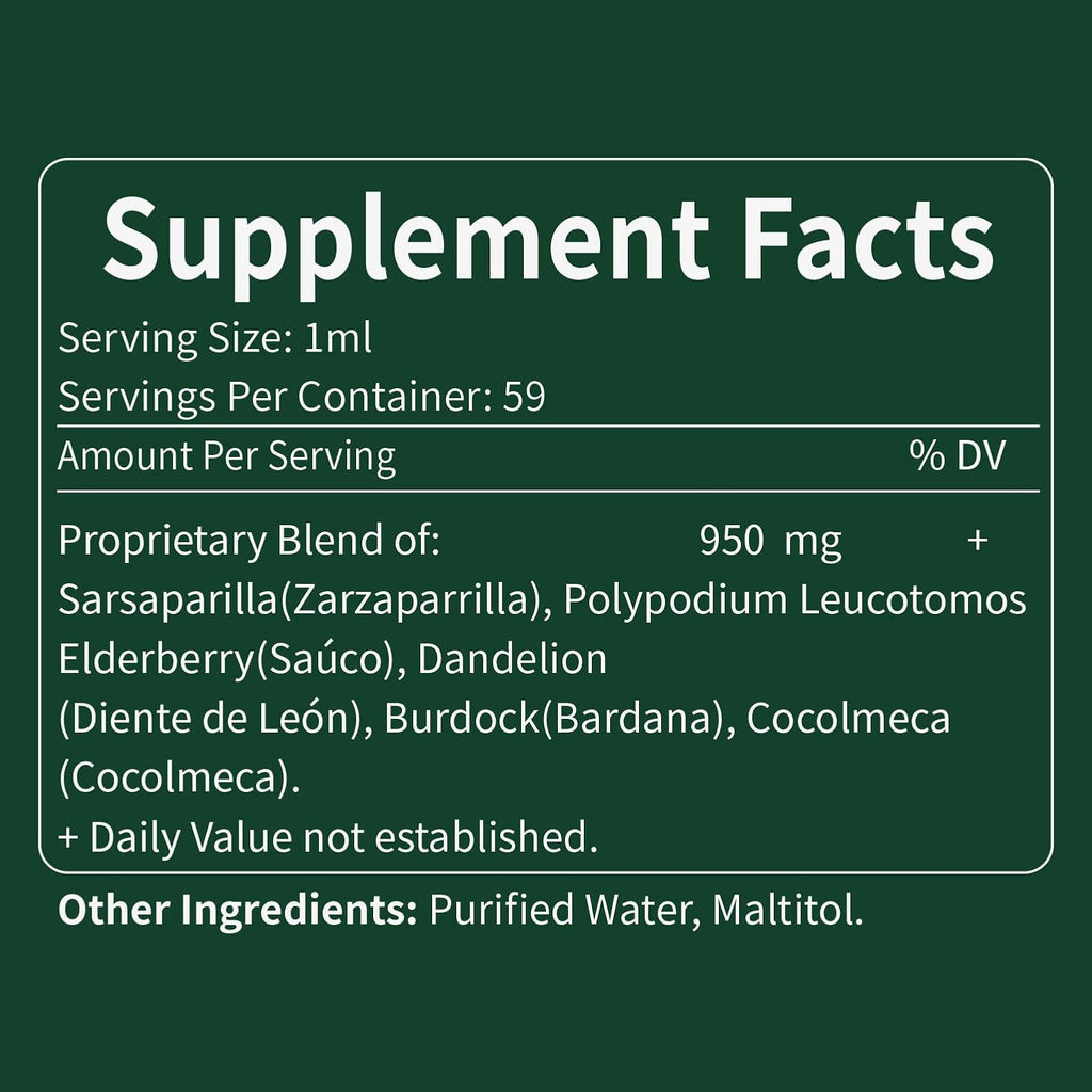 organic sarsaparilla extract for cleansing
