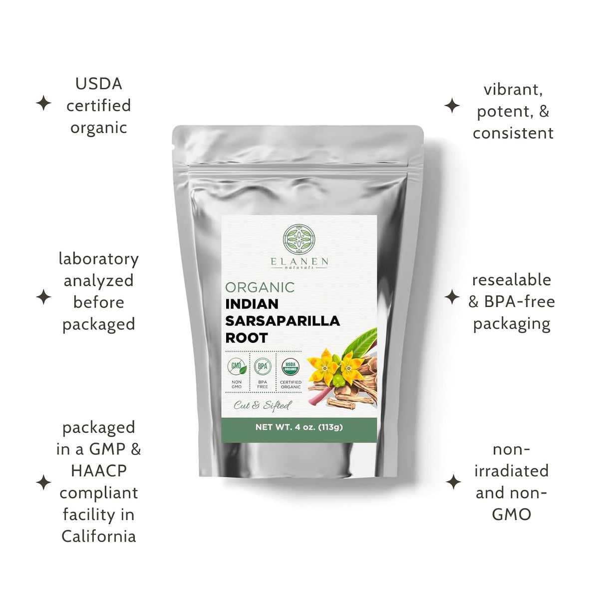 organic sarsaparilla for herbal infusions