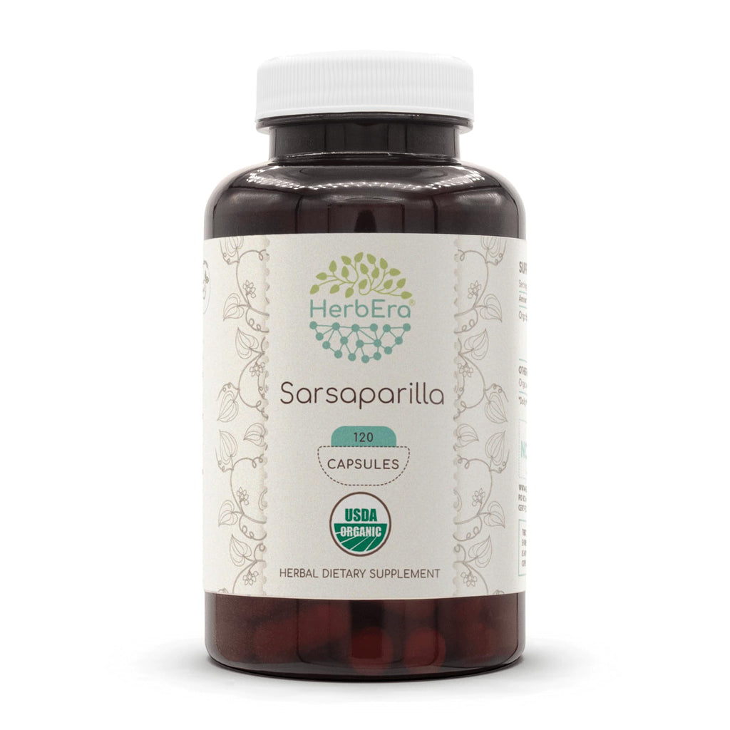 organic sarsaparilla herbal capsules