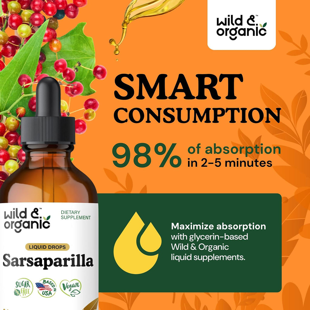 Organic sarsaparilla root cleanse solution
