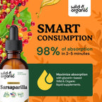 organic sarsaparilla root drops for detox