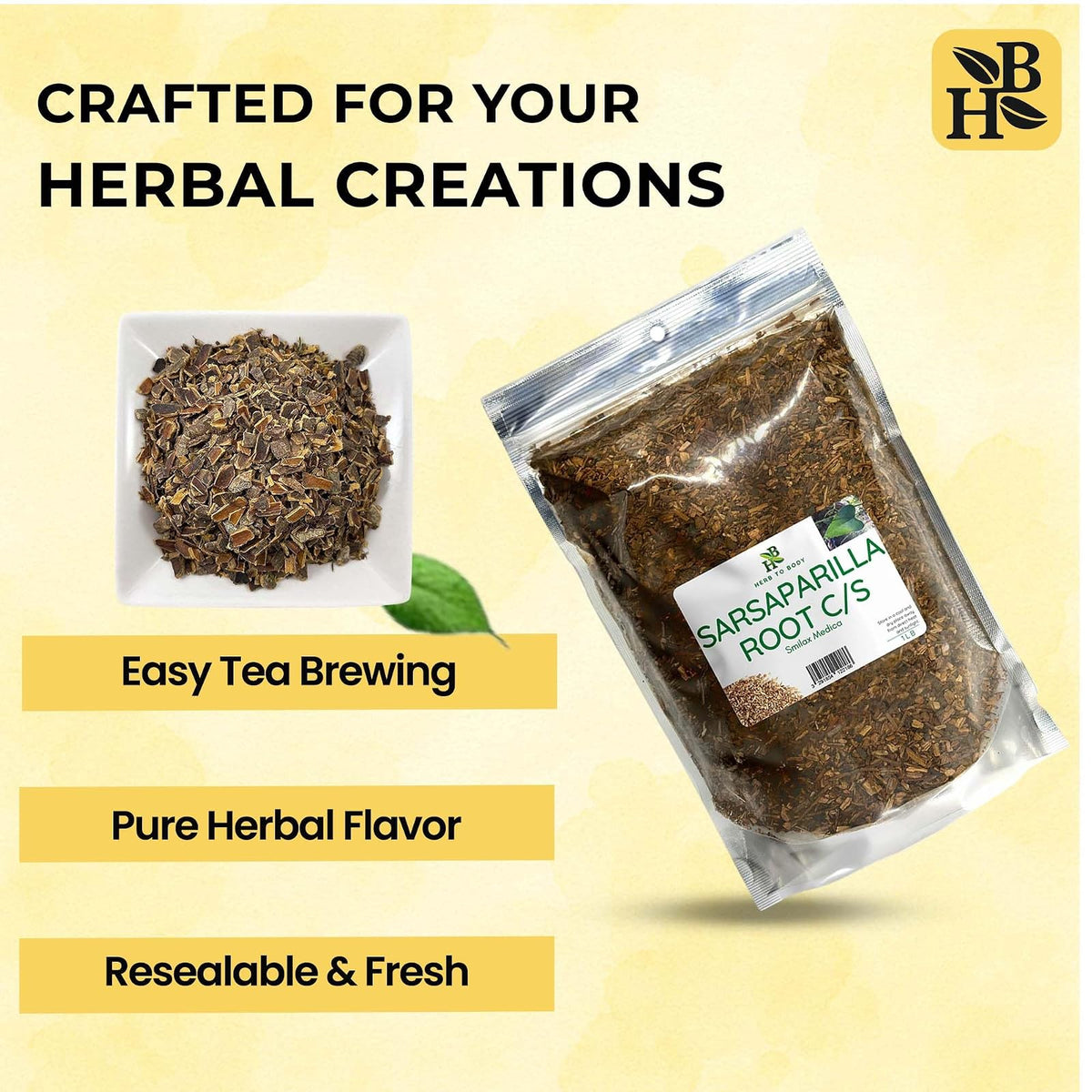 organic sarsaparilla root for detox