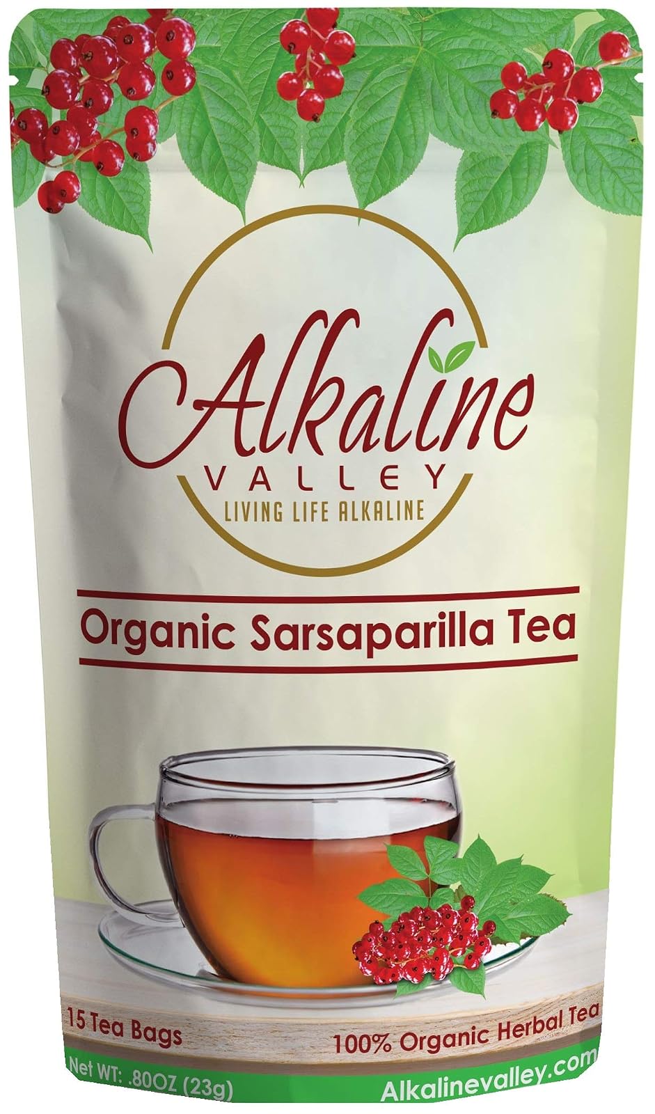 organic sarsaparilla tea bags