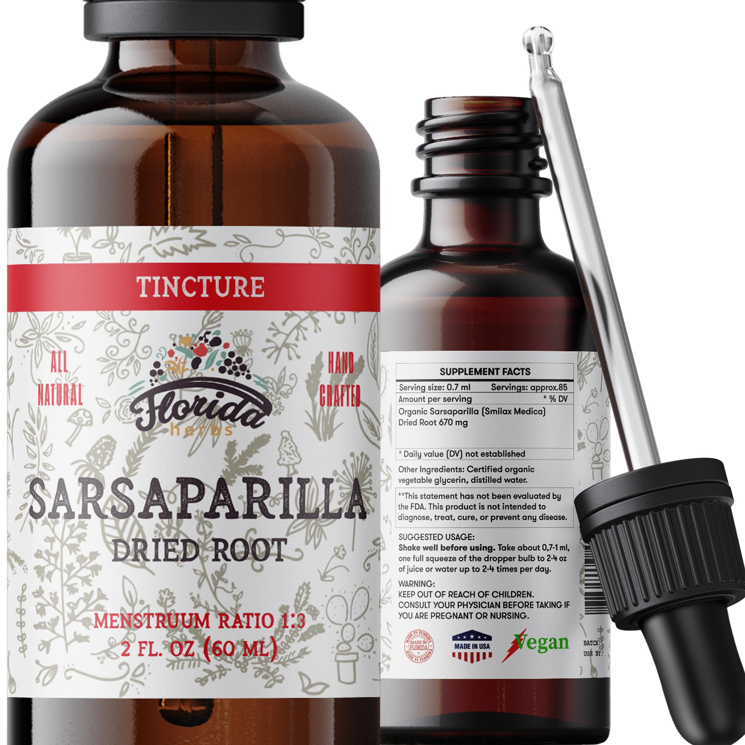 organic sarsaparilla tincture benefits