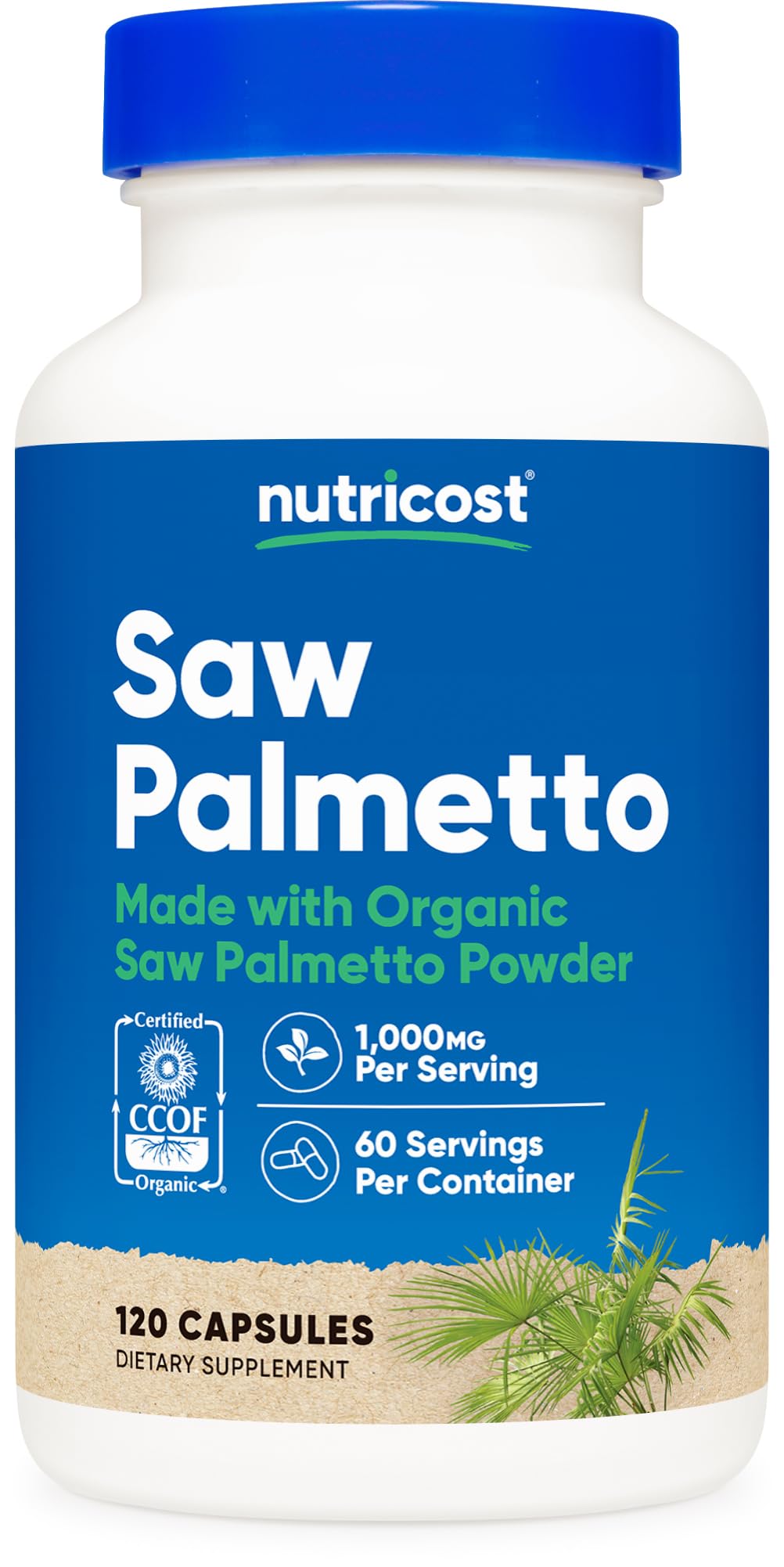 organic saw palmetto for hair health