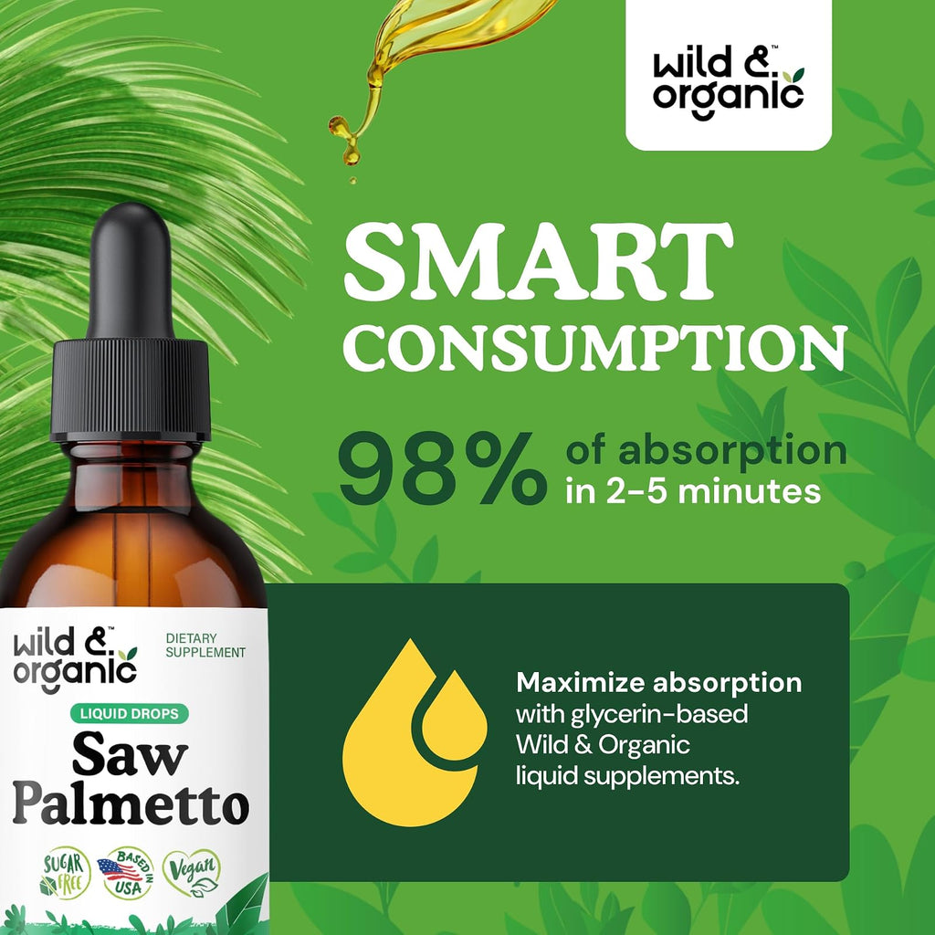 organic saw palmetto for prostate support