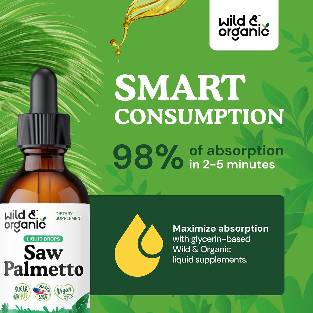organic saw palmetto for prostate support