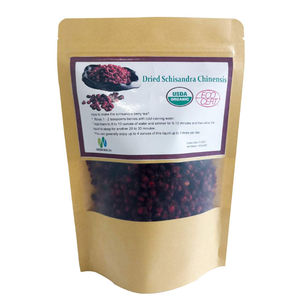 organic schisandra berries for herbal tea