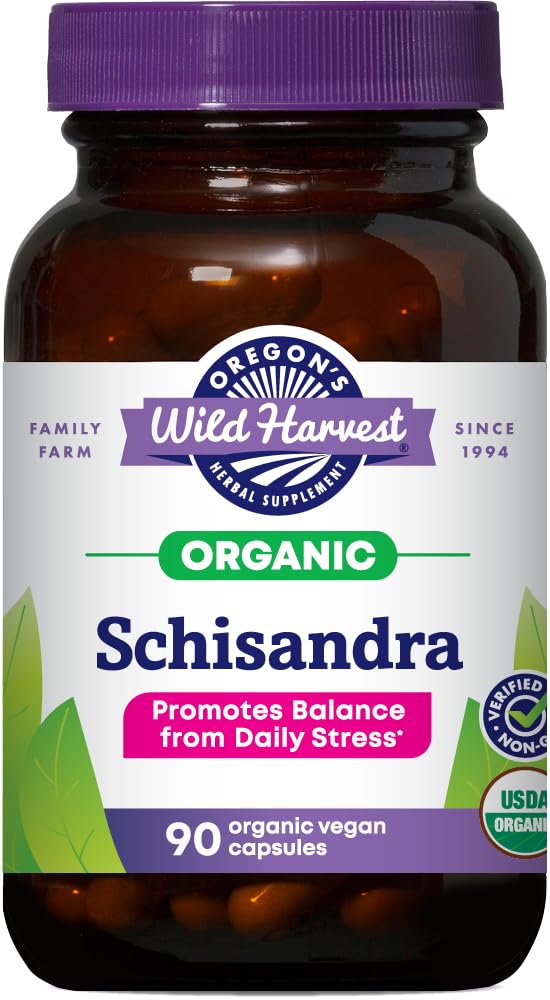 organic schisandra capsules for vitality