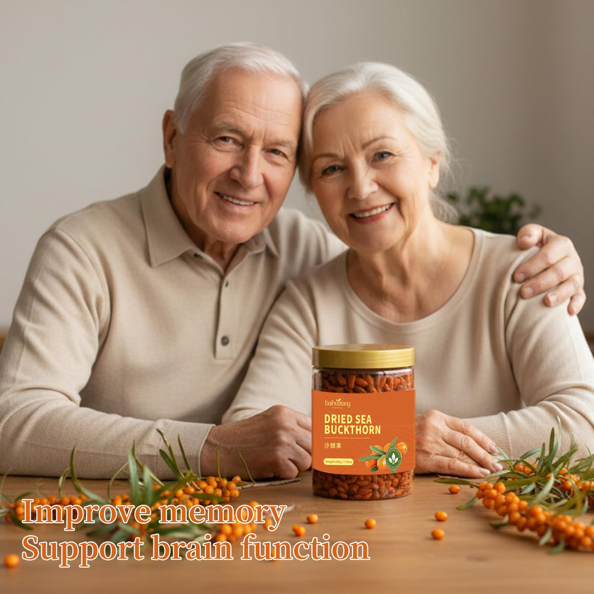 Organic sea buckthorn berry health