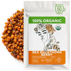 organic sea buckthorn berry tea