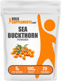 Organic sea buckthorn powder benefits