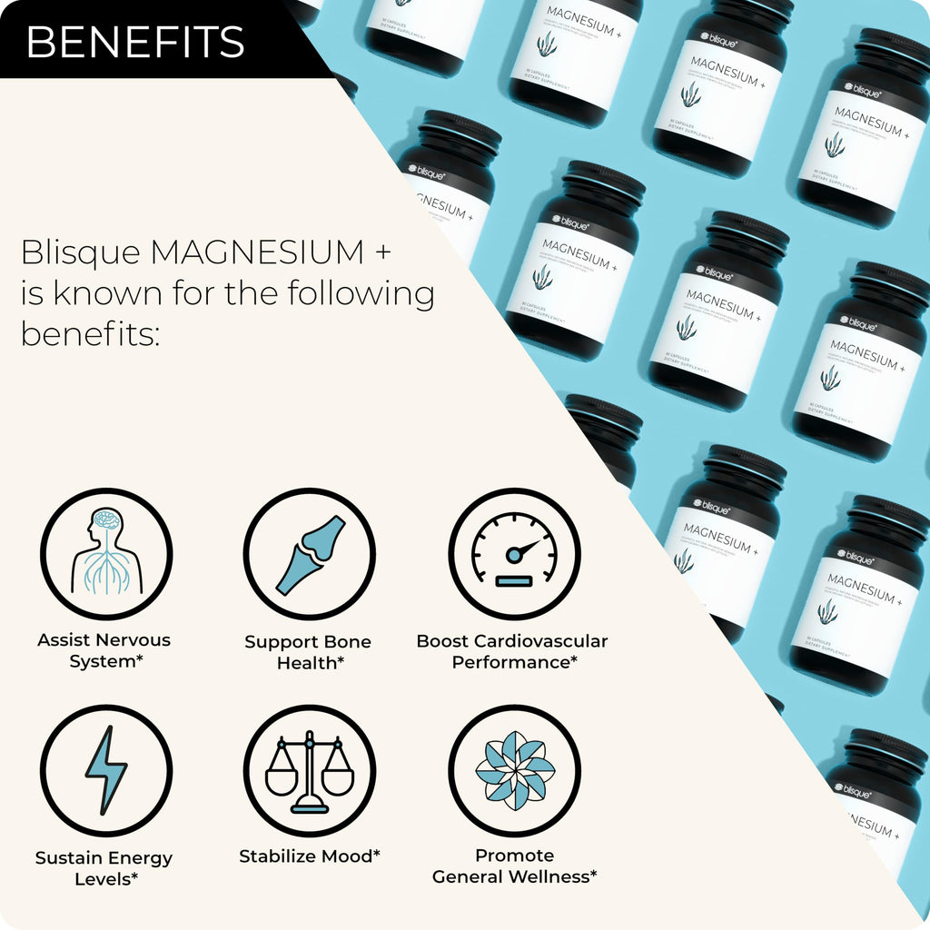 Organic sea lettuce magnesium for nerve wellness