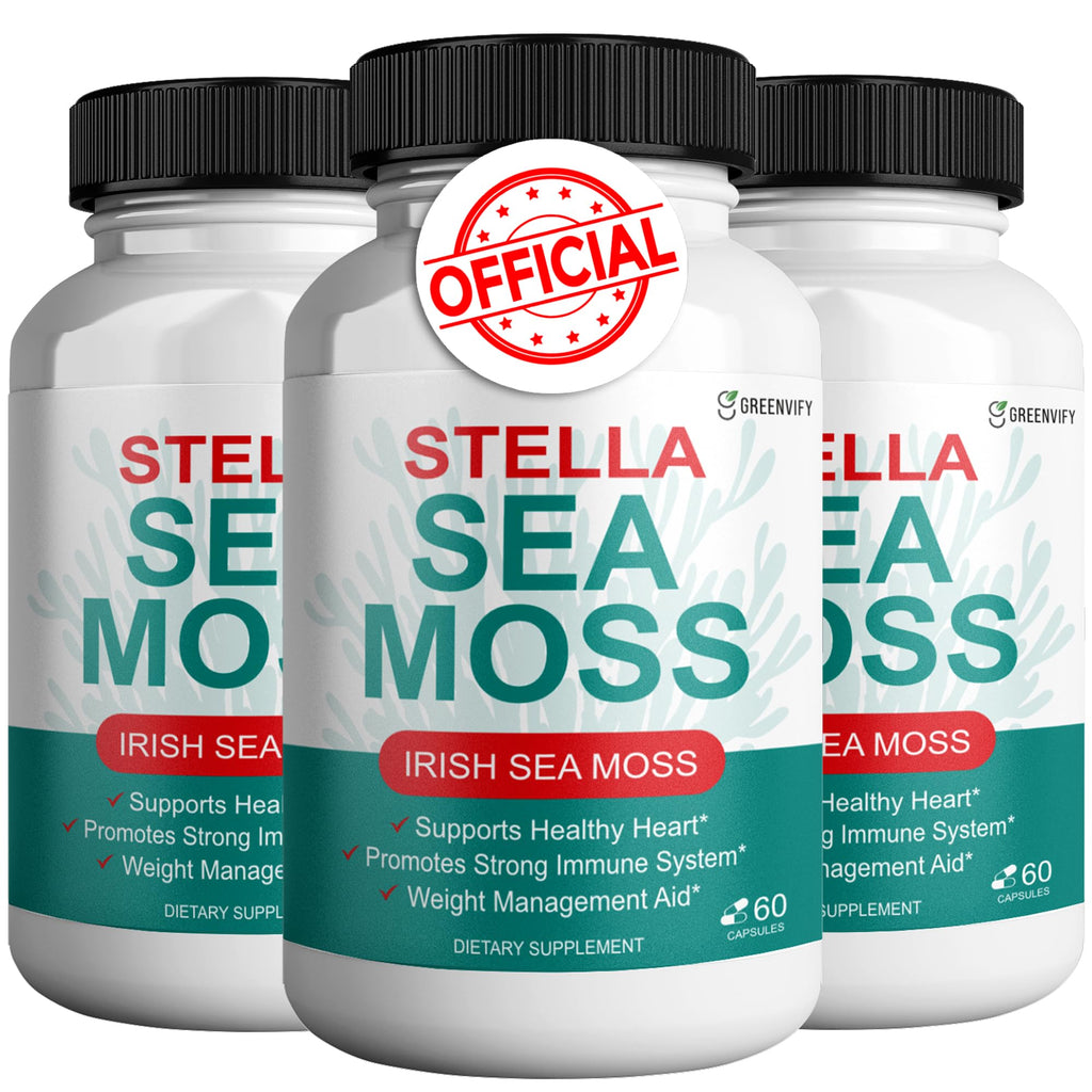 organic sea moss blended supplements