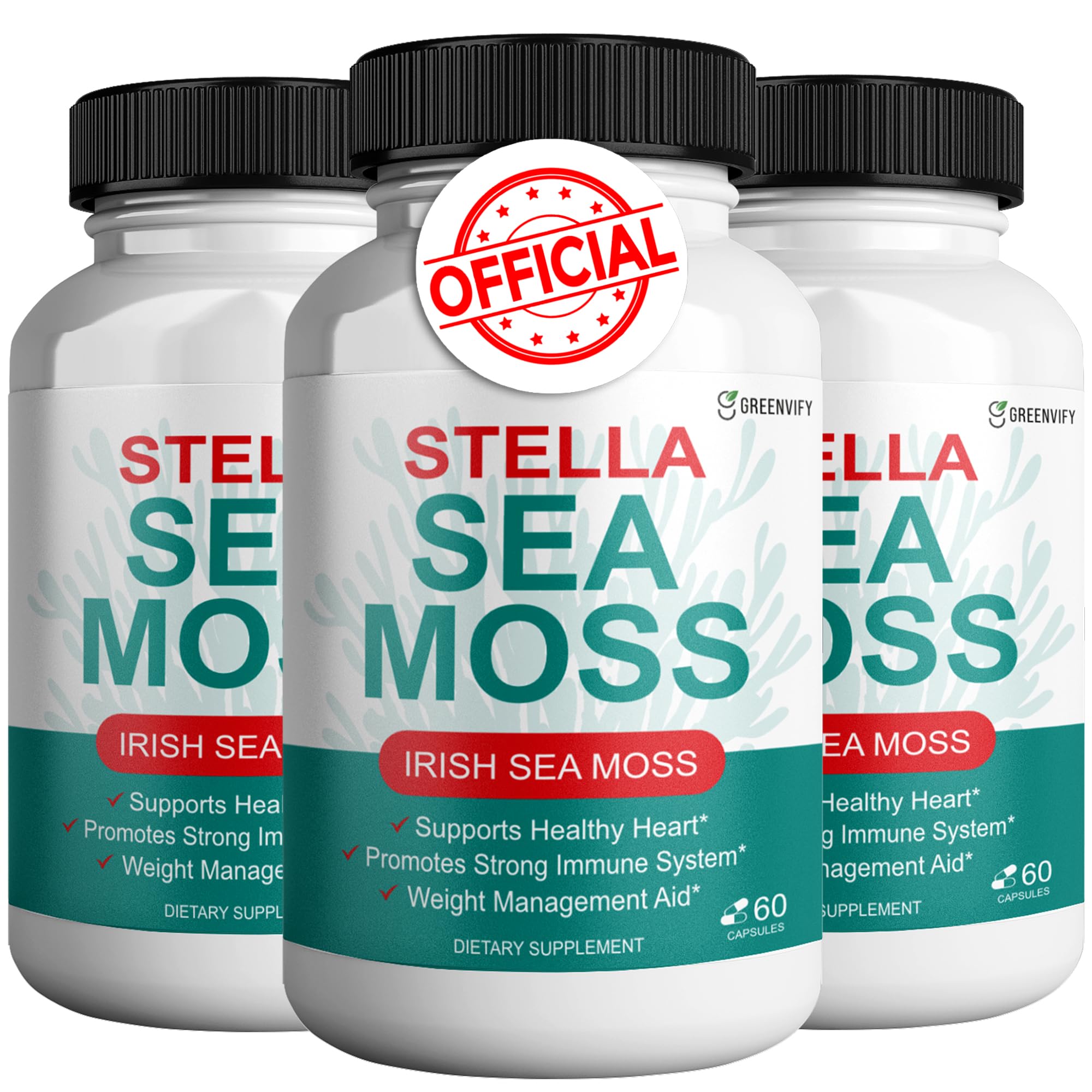 organic sea moss blended supplements