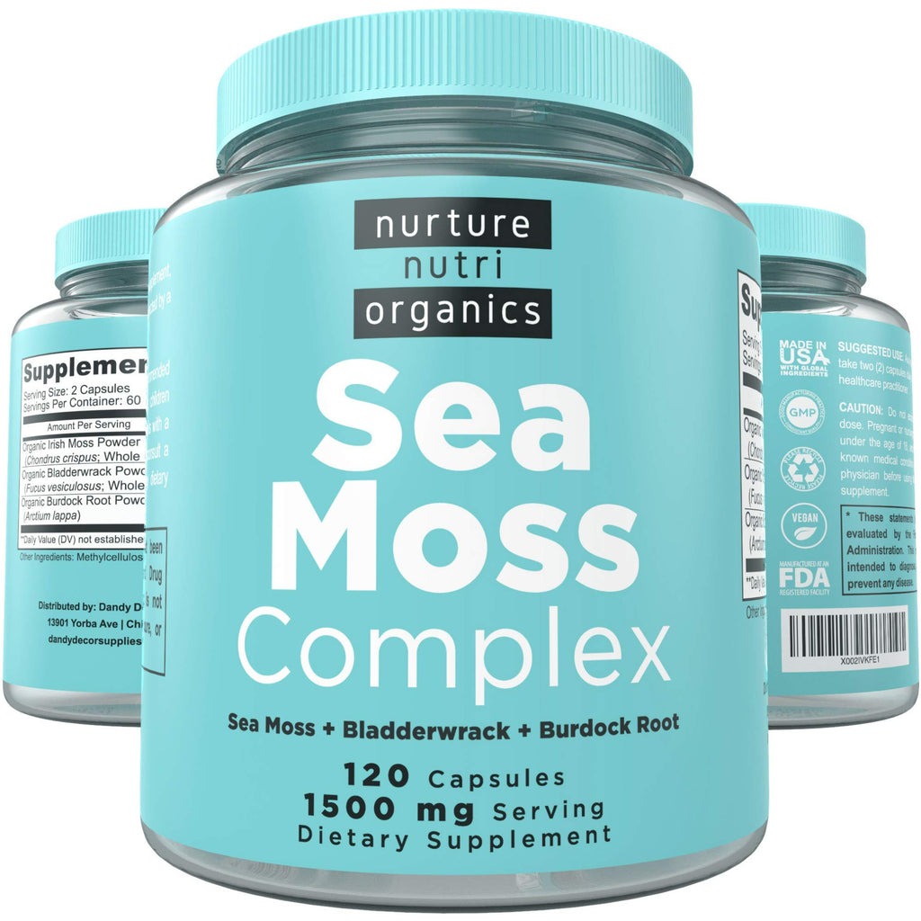 organic sea moss capsules benefits