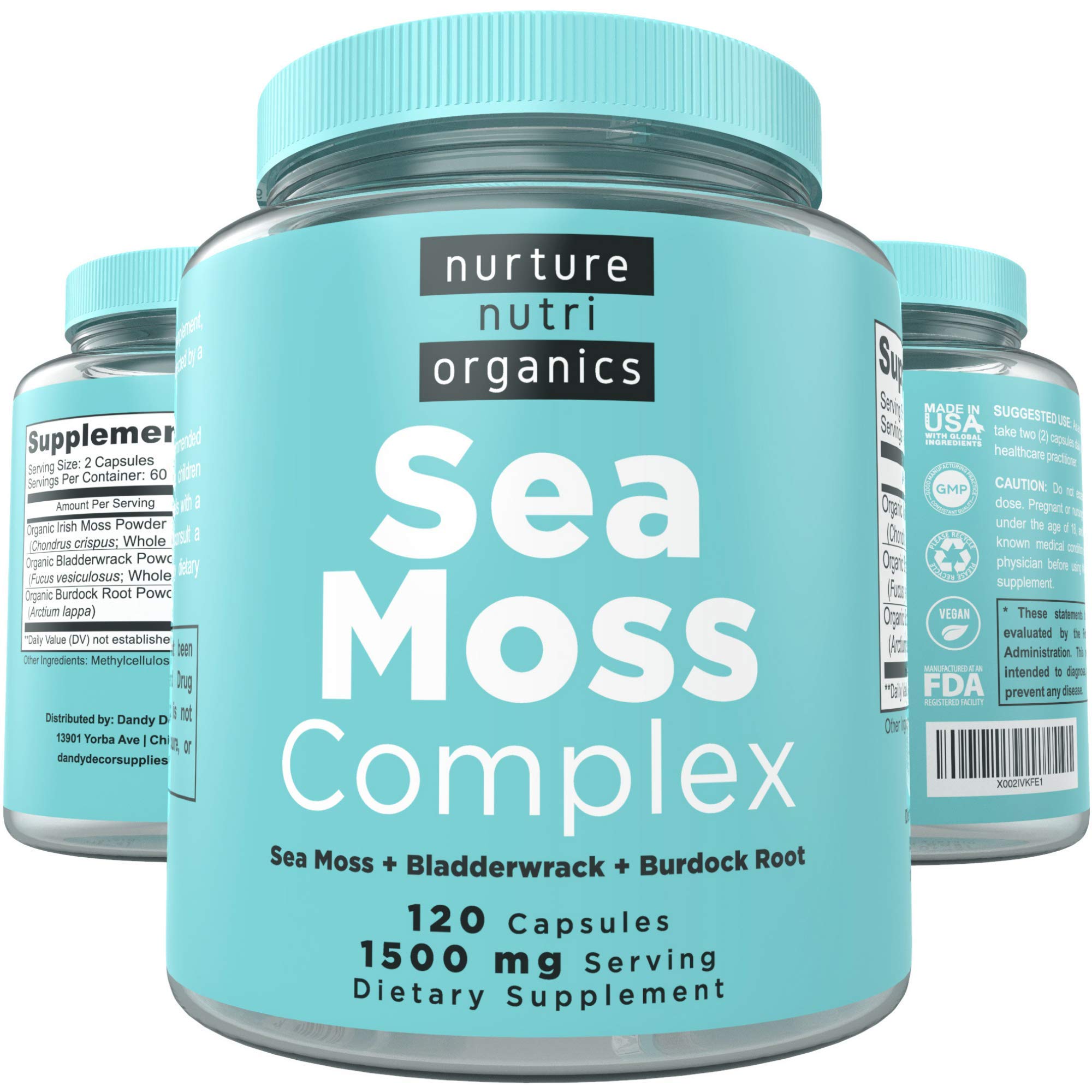 organic sea moss capsules benefits
