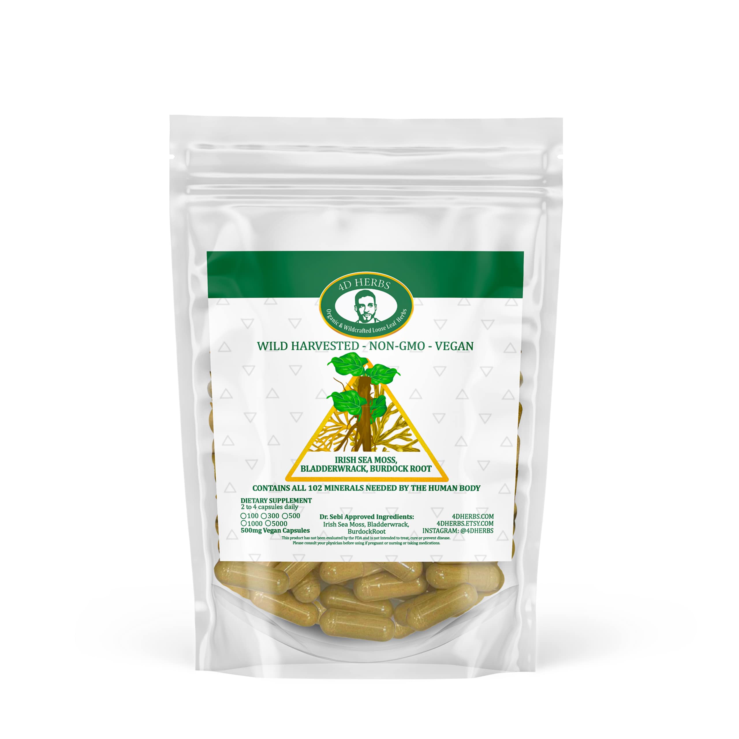 organic sea moss capsules benefits