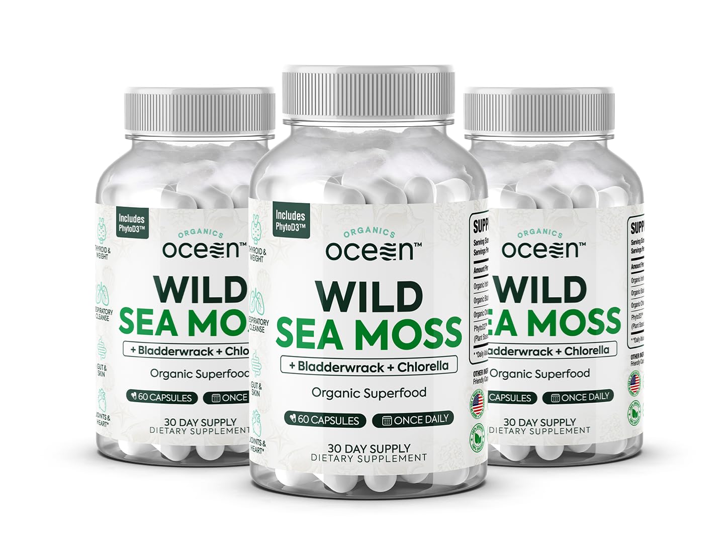 organic sea moss capsules for energy